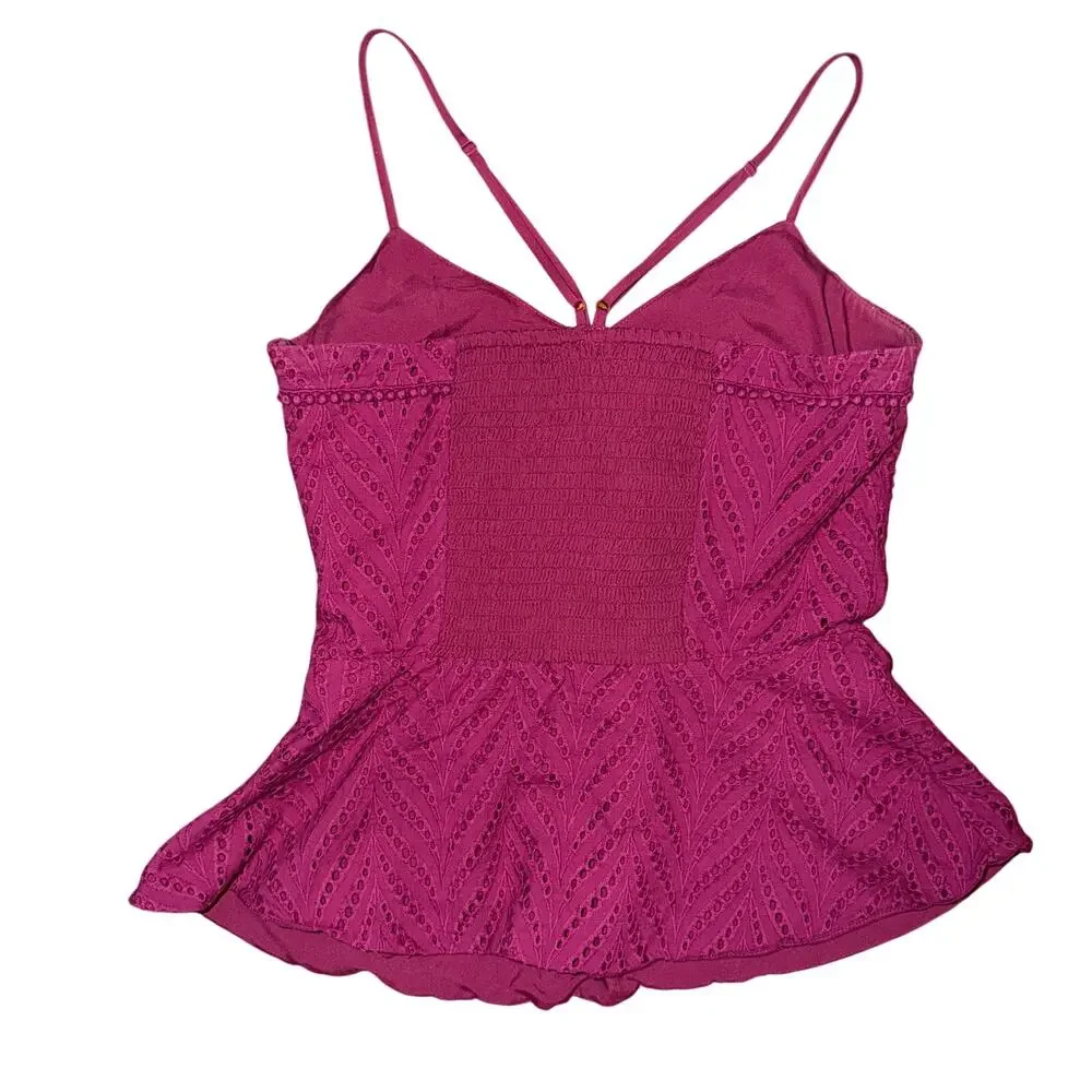 White House Black Market | Tops | Whbm Eyelet Lace Sleeveless Tank ...